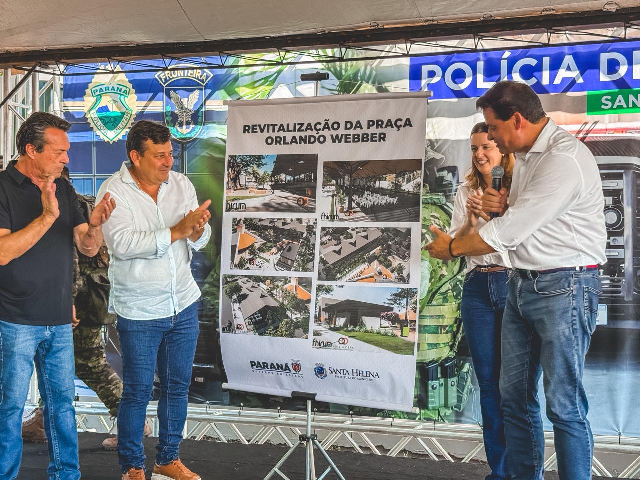 Sandro Alex anuncia R$ 8 milhões para Santa Helena e novos projetos de ...